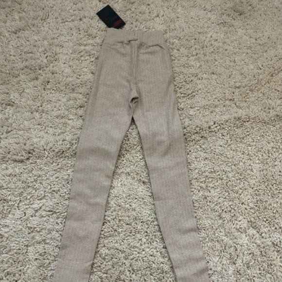 Calzedonia | Pants & Jumpsuits | Ribbed Leggings With Cashmere | Poshmark